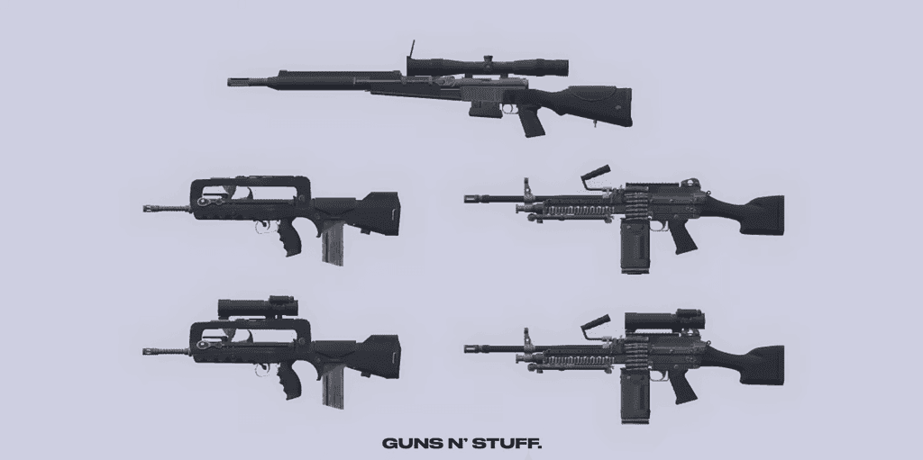 French Armed Forces Gun Pack - SFZ4