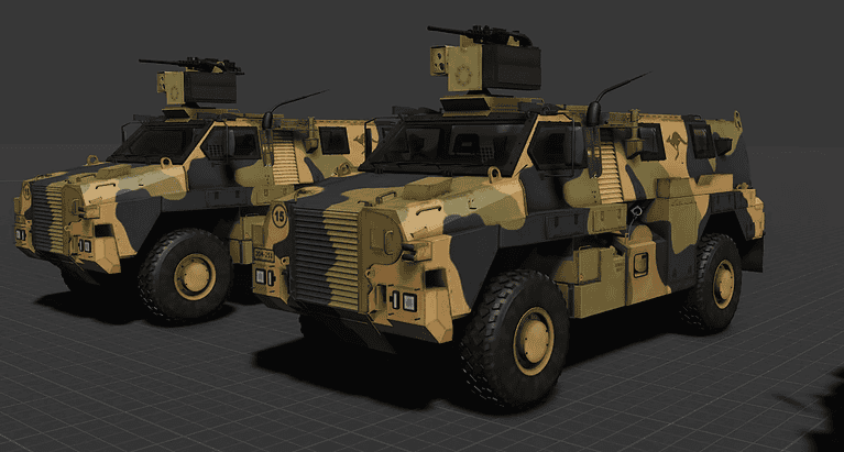 Bushmaster Protected Mobility Vehicle - SFZ4