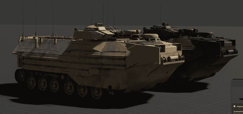 AAV7 Amphibious Assault Vehicle - SFZ4