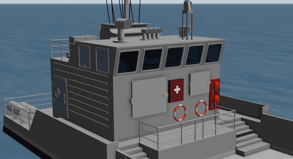 Ondatra-class landing craft - SFZ4