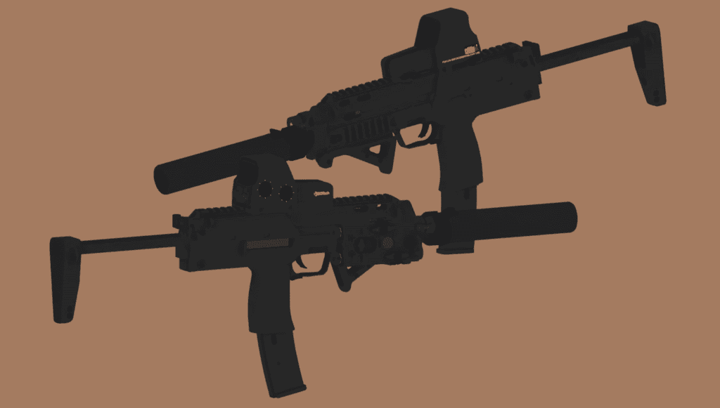 US UK SOF Invasion of Iraq Weapon Kit - SFZ4