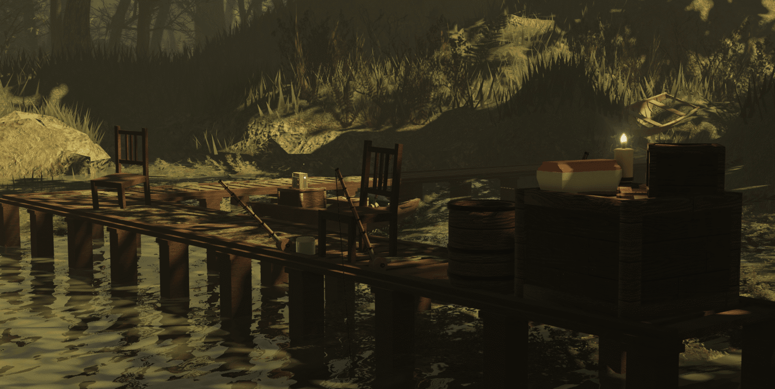 Swamp Fishing Spot Scenery/Showcase Map - SFZ4